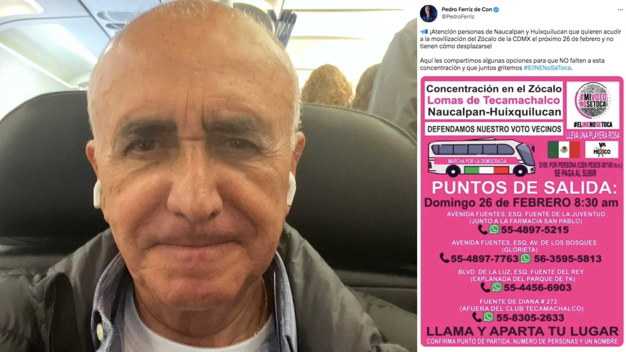 Pedro Ferriz de Con promueve acarreo para la segunda “Marcha en defensa ... Pedro Ferriz de Con promueve acarreo para la segunda “Marcha en defensa ...